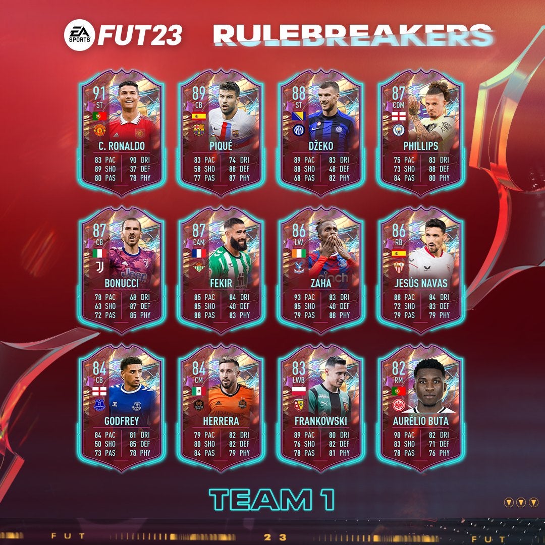 FIFA 23: Rulebreakers Event ist da! – Alle Team 2 & 1 Spieler, Leaks und Infos im Überblick ...